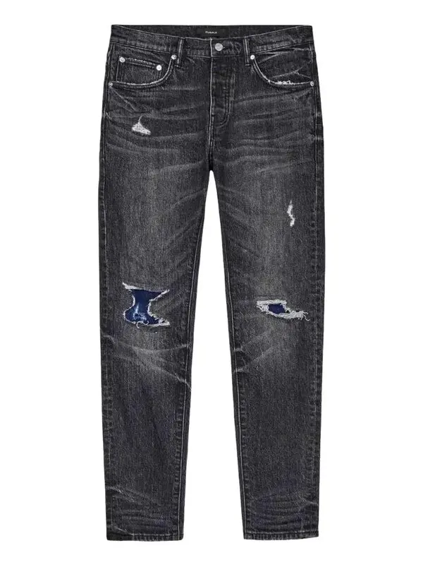 PURPLE BRAND P001 Distressed Jeans - Black