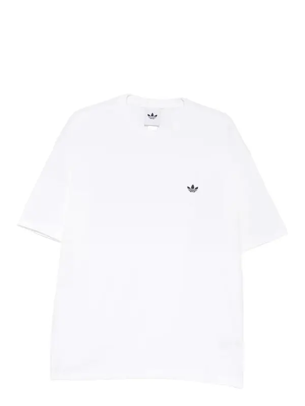 Adidas Embroidered-logo T-shirt - White