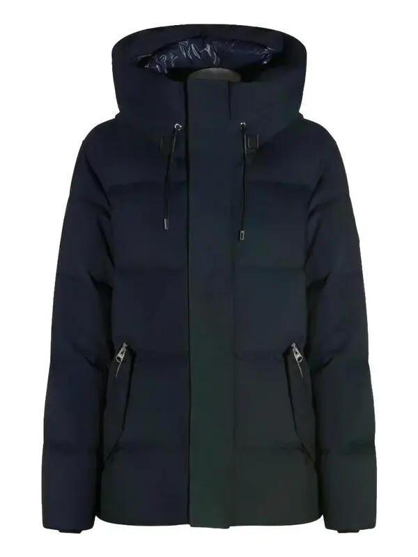 Mackage Padded Hooded Coat - Blue