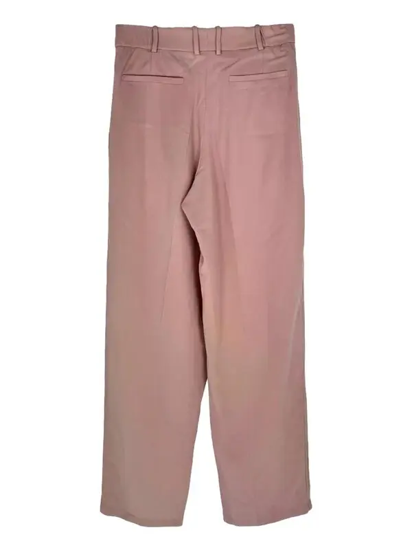 JOSEPH Buckley Pleated Trousers - Pink