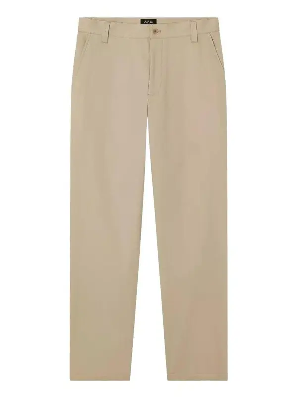 A.p.c. Straight-cut Trousers - Neutrals