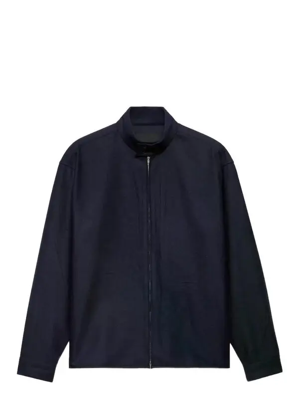 Prada Wool And Cashmere Shirt - Blue