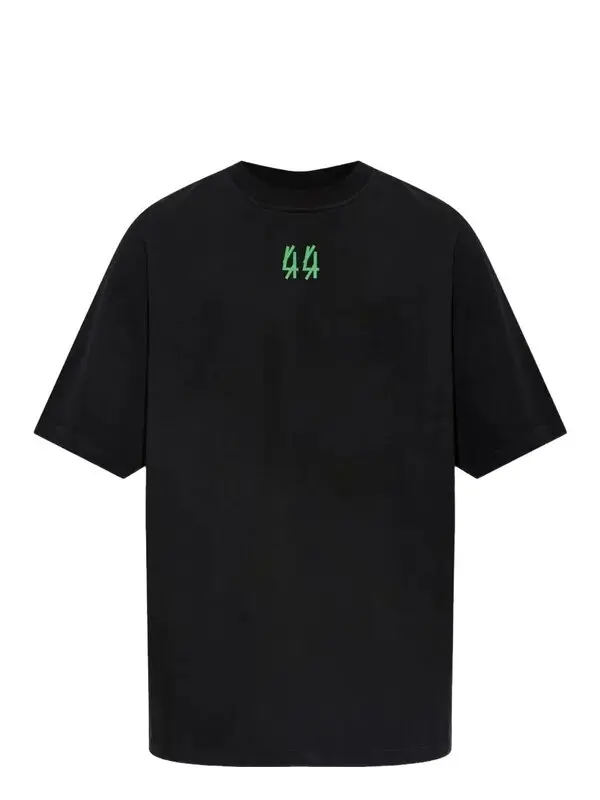 44 LABEL GROUP Graphic-print T-shirt - Black