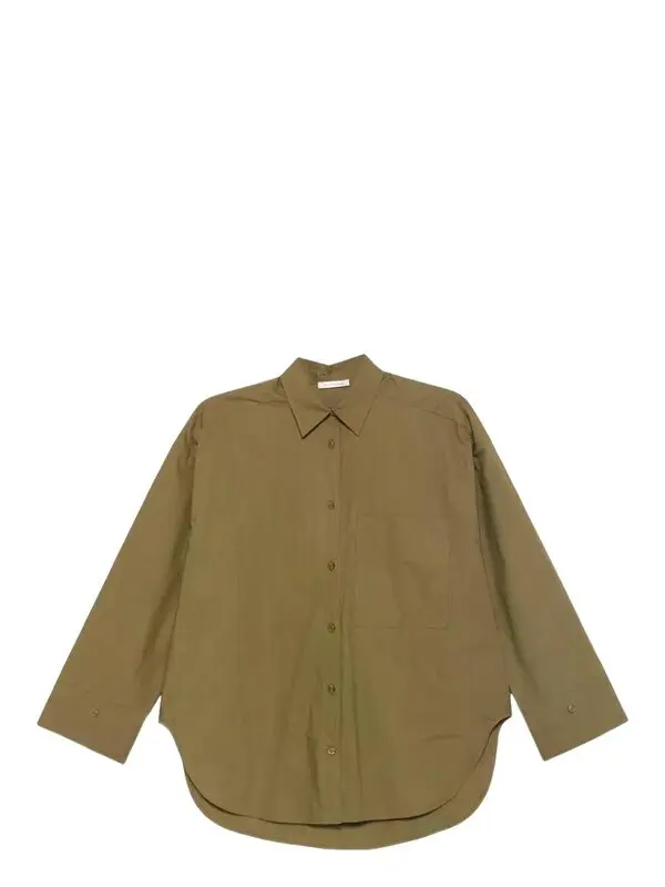 BY MALENE BIRGER Derris Cotton Shirt - Green