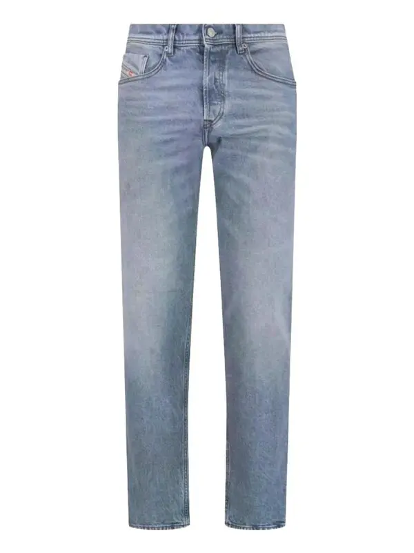 DIESEL® Logo-patch Jeans - Blue
