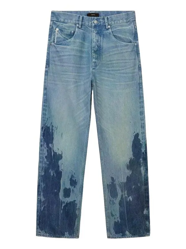 PURPLE BRAND P018 Tailored Selvedge Jeans - Blue