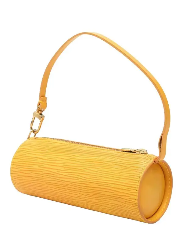 LOUIS VUITTON 1998 Epi Papillon Pochette Handbag - Yellow