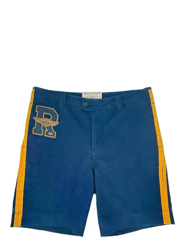 Ralph Lauren Rugby Logo-embroidered Shorts - Blue