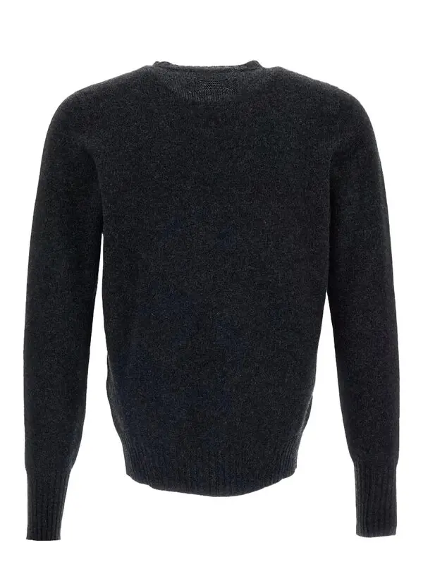 DRUMOHR Lambswool Sweater - Grey