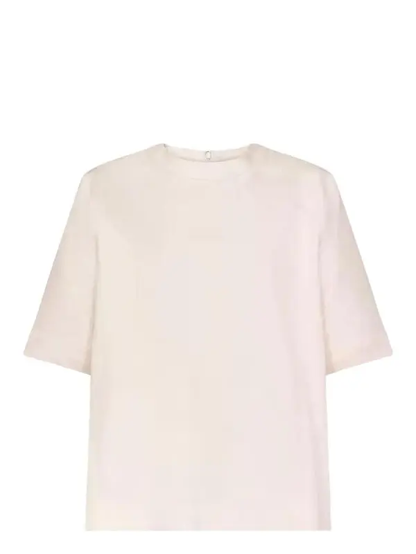 Loulou De Saison Remo Short-sleeve Blouse - Neutrals