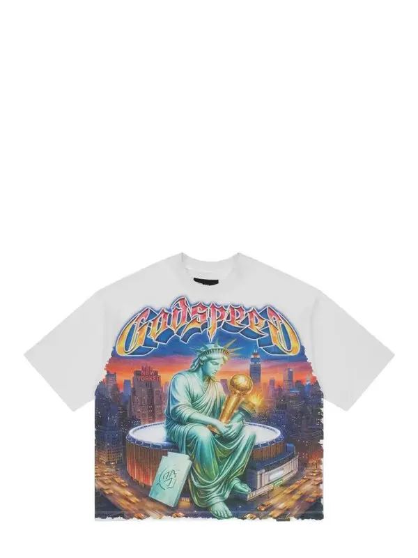 GODSPEED Graphic-print T-shirt - White