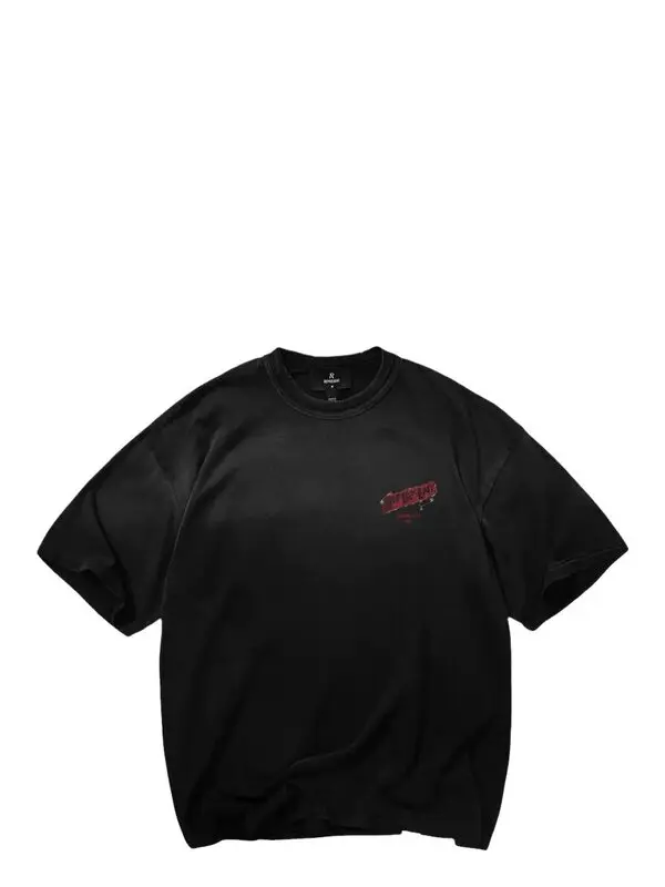 REPRESENT Graphic-print Crew-neck T-shirt - Black