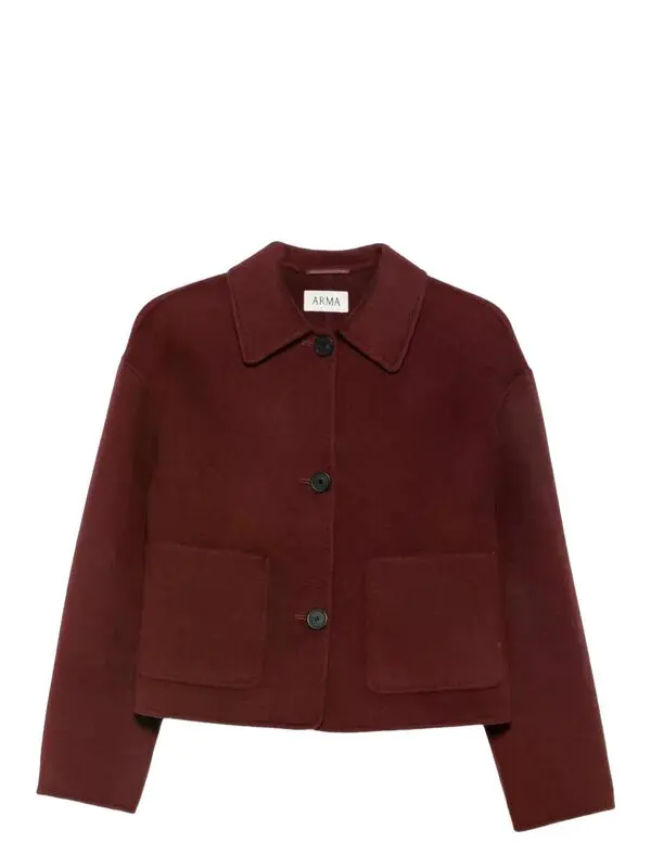 ARMA Kerry Wool Jacket - Red