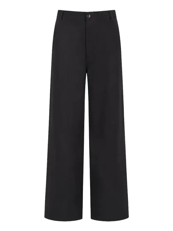 SOCIETE ANONYME Wide-leg Trousers - Black