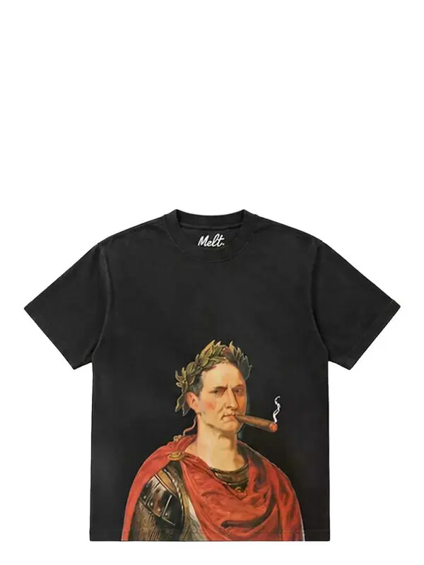 MELT Graphic-print T-shirt - Black