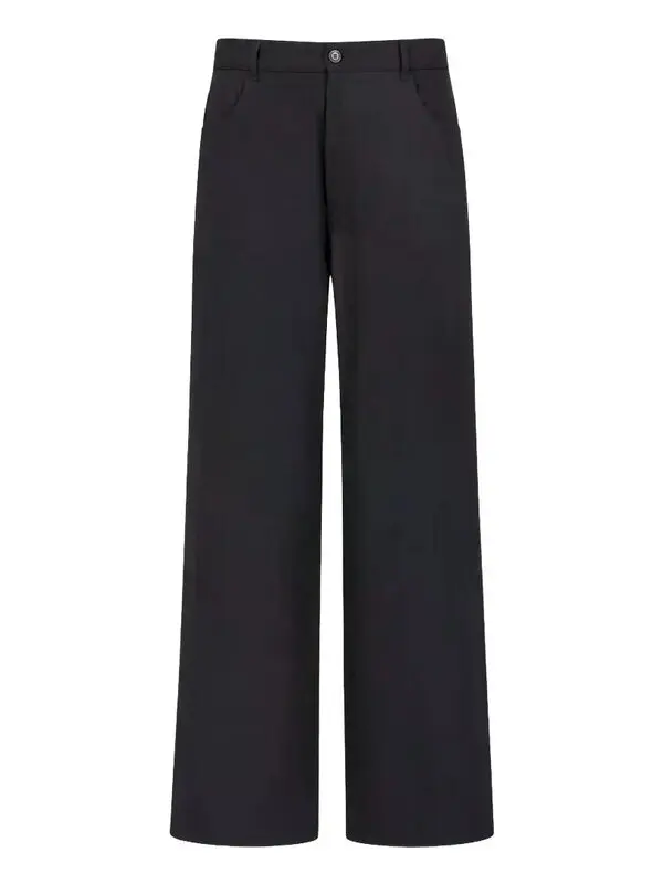 SOCIETE ANONYME Red Cross Straight-leg Trousers - Blue