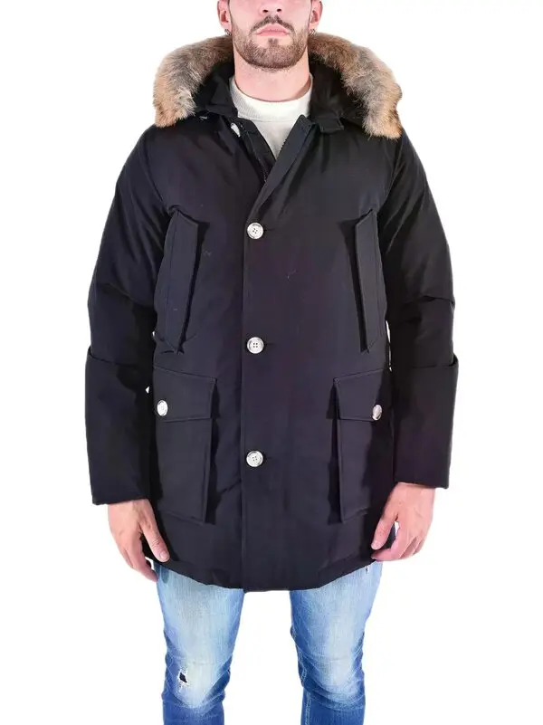 Woolrich Arctic Detachable Fur Parka - Black