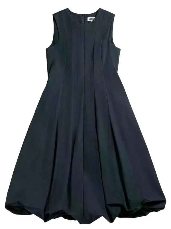 FUTURE CLASSICS Panelled Balloon Midi Dress - Blue