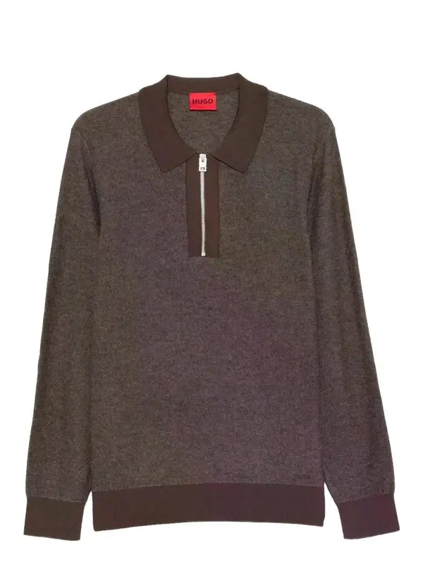 BOSS Solonin Sweater - Brown