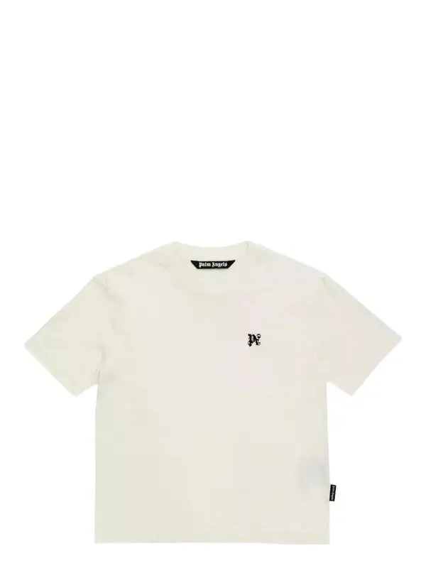 Palm Angels Crew-neck T-shirts - Neutrals