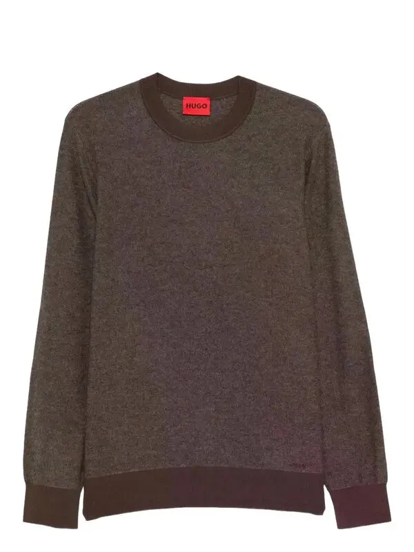 BOSS Crew-neck Sweater - Brown