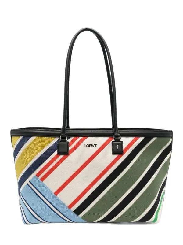 Loewe Verano Medium Canvas Tote - Multi