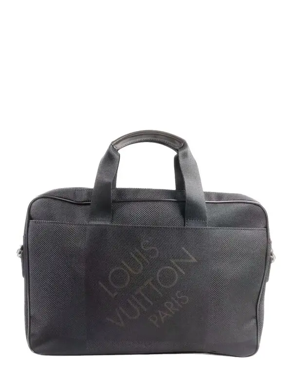 LOUIS VUITTON Pm Associe Damier Geant Briefcase - Black