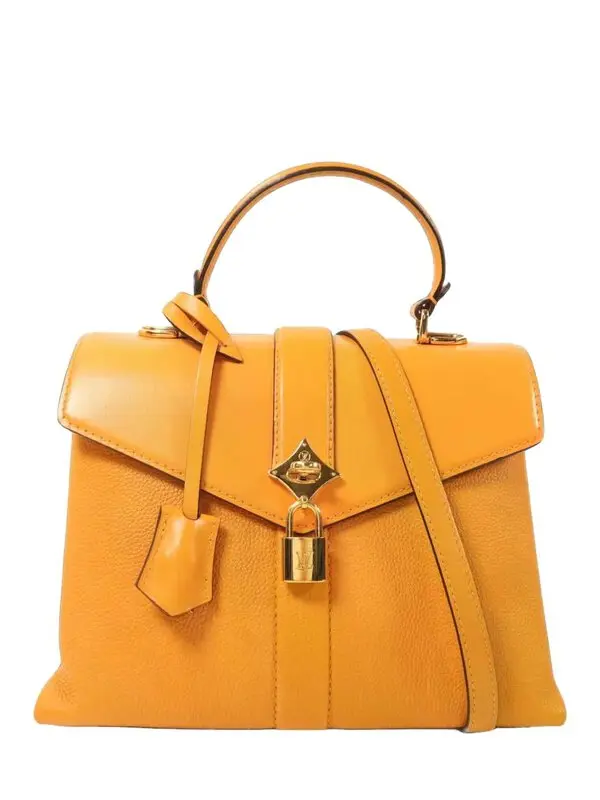 LOUIS VUITTON Rose Des Vents Pm Calf Leather Shoulder Bag - Orange