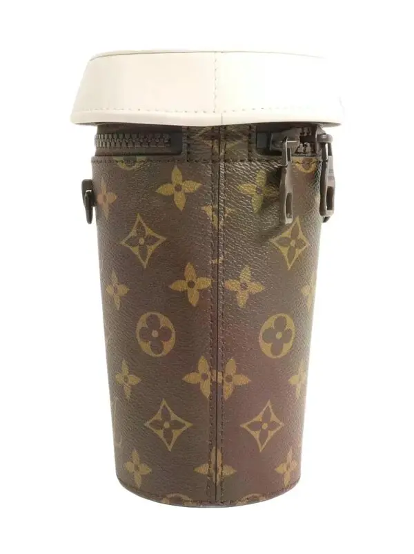 LOUIS VUITTON Monogram Coffee Cup Shoulder Bag - Brown