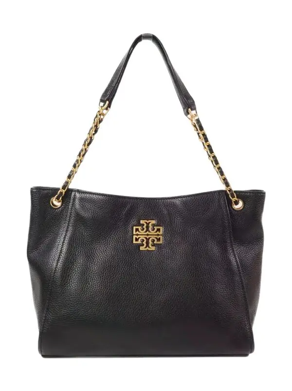 Tory Burch Britten Chain-link Shoulder Bag - Black