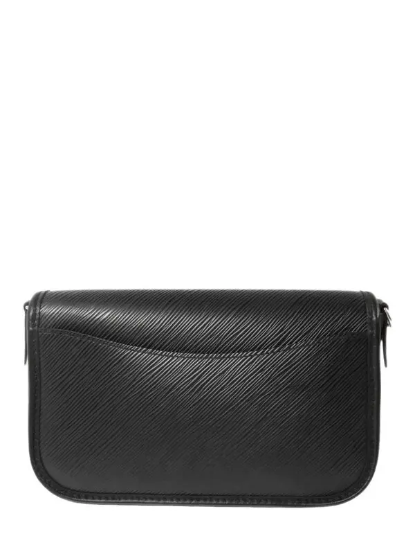 LOUIS VUITTON Buci Epi Leather Shoulder Bag - Black