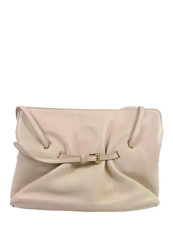 Prada Small Buckled Shoulder Bag - Pink