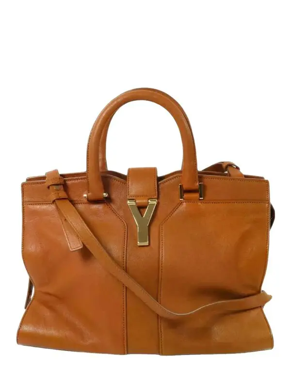 Saint Laurent Chyc Cabas Shoulder Bag - Brown