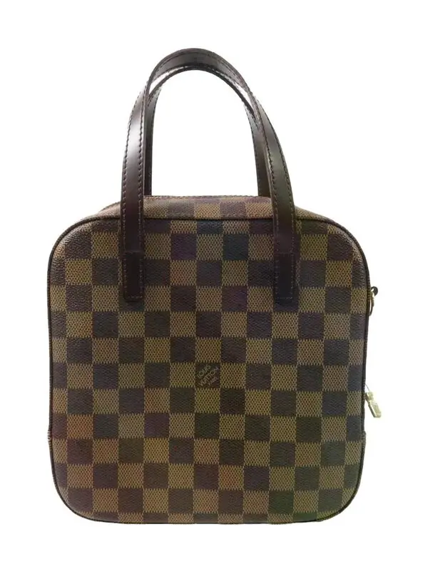 LOUIS VUITTON Spontini Damier Shoulder Bag - Brown