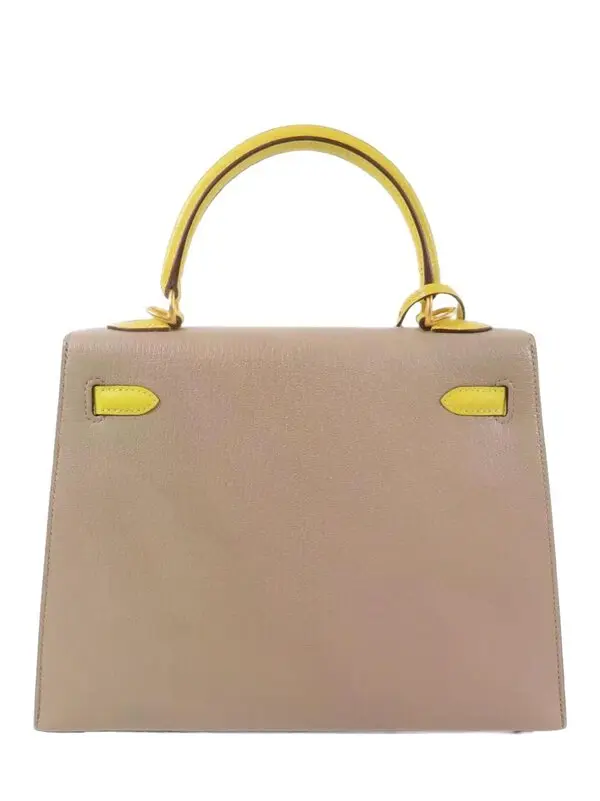 Hermès 2023 25 Kelly Tote Bag - Grey