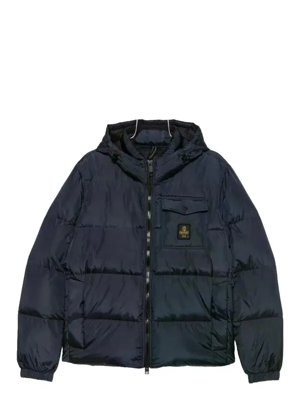 REFRIGIWEAR Quilted Hooded Jacket - Blue