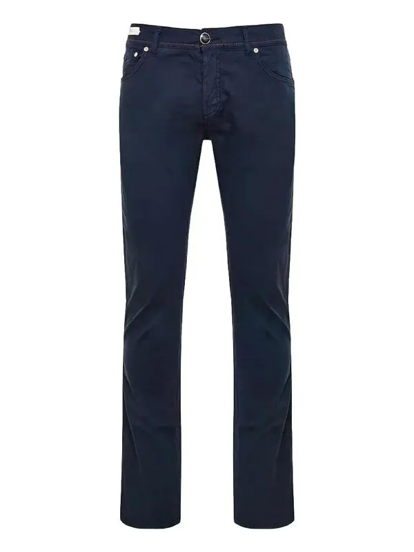 RICHARD J. BROWN Tokyo Logo-patch Trousers - Blue