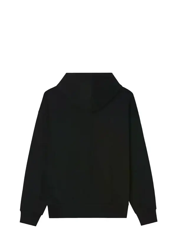 CHOCOOLATE Graphic-print Drawstring Hoodie - Black