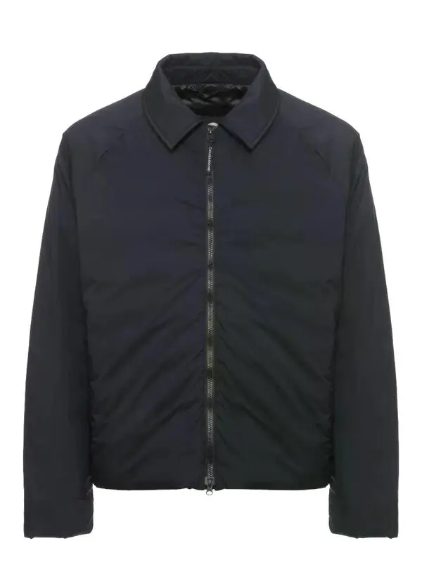 Canada Goose Lodge Logo-patch Jacket - Blue