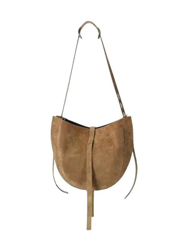 MINOBOSSI Lizzie Suede Shoulder Bag - Brown