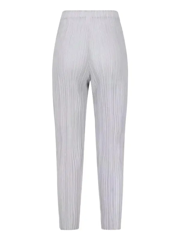 Issey Miyake Pleated Trousers - Grey