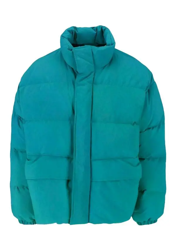 JIL SANDER Quilted High-neck Jacket - Blue