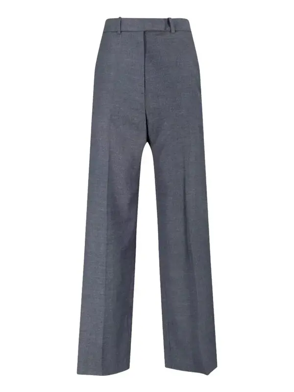 THE FRANKIE SHOP Brickell Flannel Trousers - Grey