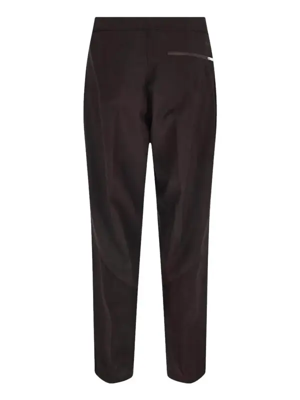 Herno Drawstring Straight-leg Trousers - Brown