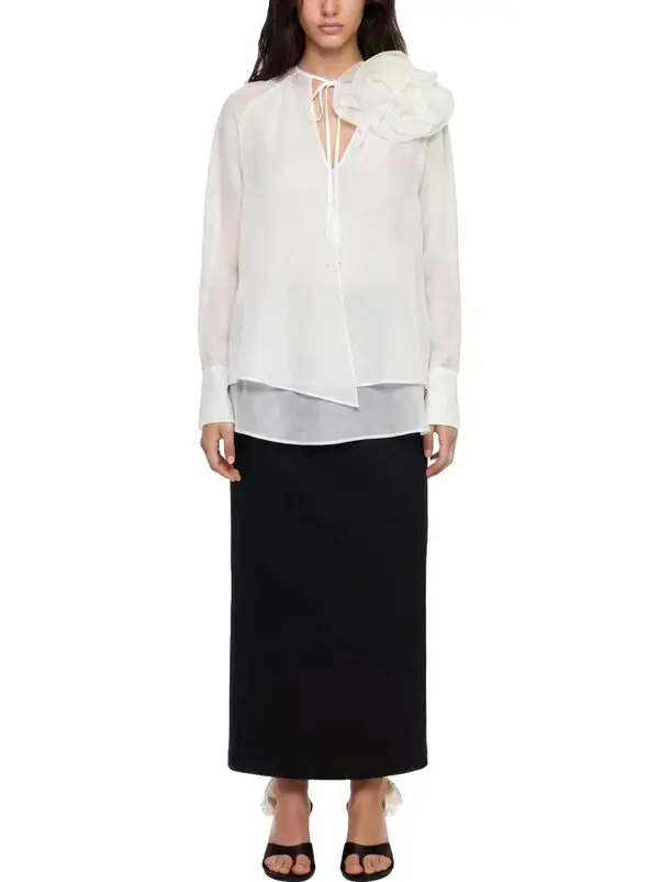 Magda Butrym Pencil Maxi Skirt - Black