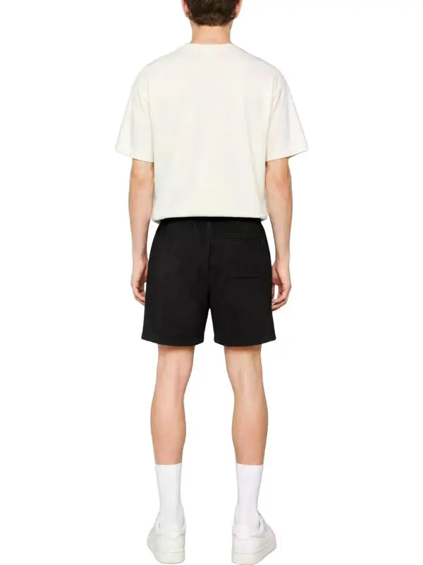 MELT Graphic-print Drawstring Shorts - Black