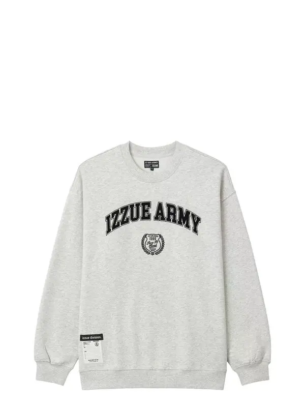Izzue Logo-print Sweatshirt - Grey
