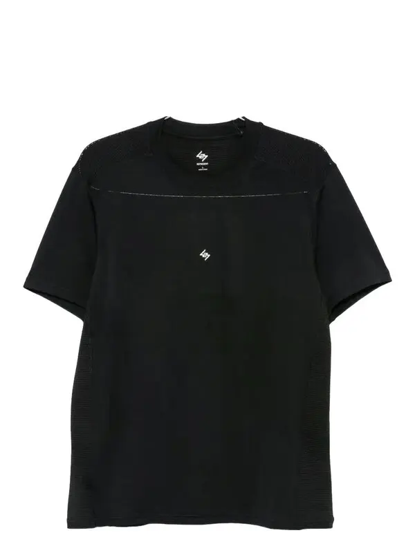 REPRESENT 247 Mesh-panel T-shirt - Black
