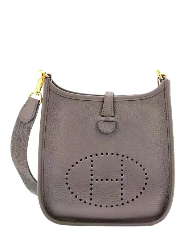 Hermès Evelyne Bag Gen Iii Clemence Tpm Crossbody Bag - Grey