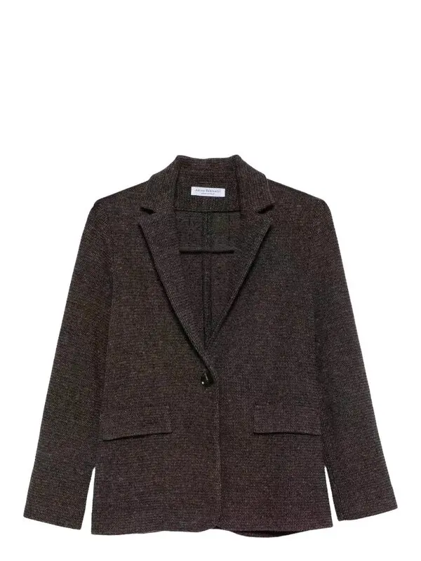 Amina Rubinacci Armonia Single-breasted Blazer - Brown